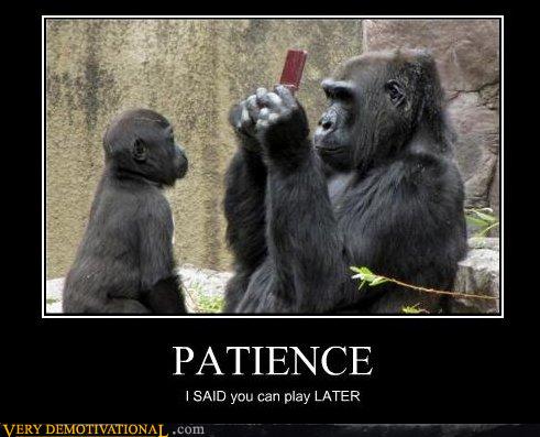PATIENCE - Very Demotivational - Demotivational Posters | Very ...