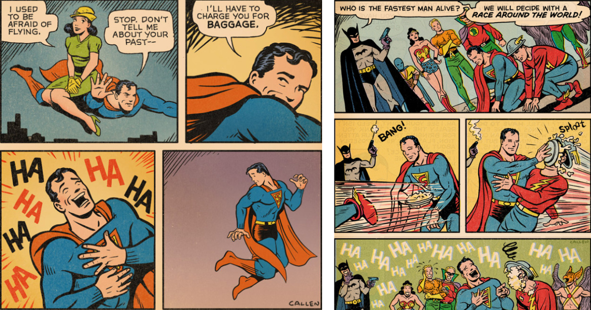 Kerry Callen’s Super Antics: Comic Strips That Feel Straight Out of the ...