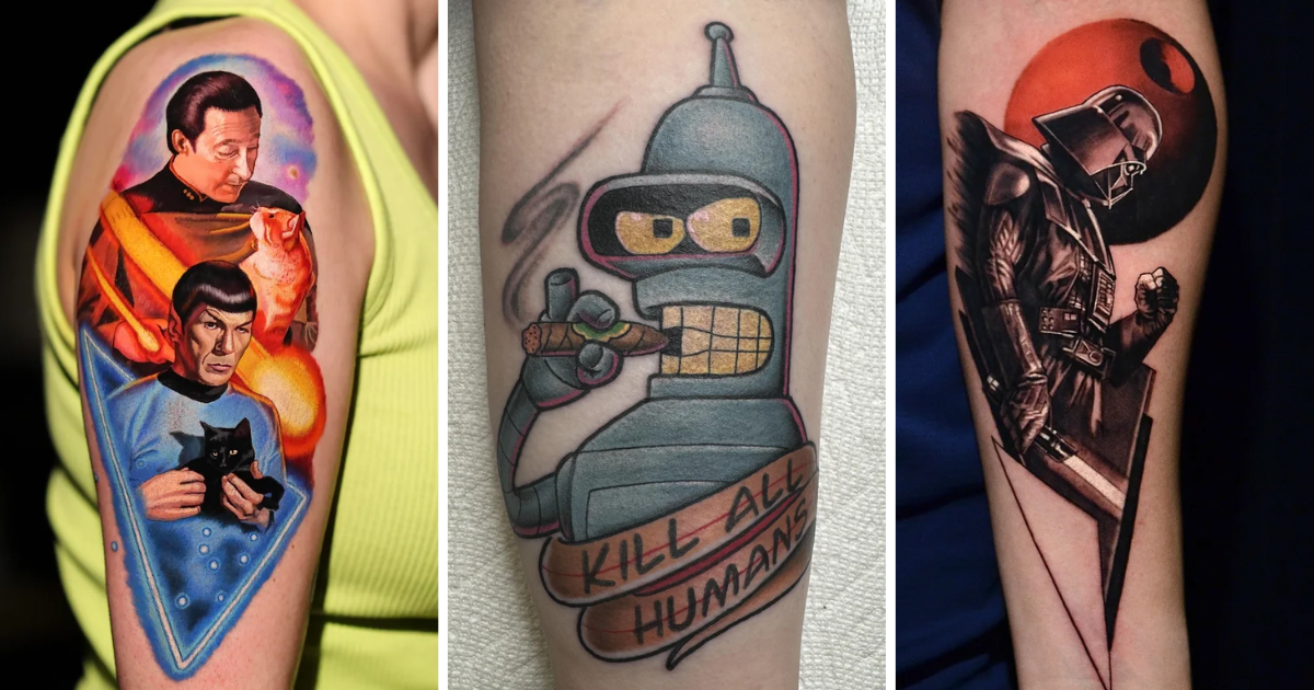 30 of the Coolest Geeky Tattoos That Celebrate Fandom in Style - Geek ...