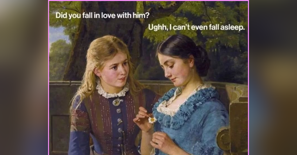 20 Romantic Classical Art Memes Illustrating the Ins and Outs of ...