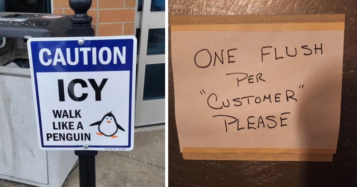 31 Hilariously Funny Signs That Didn’t Necessarily Try to Make You ...