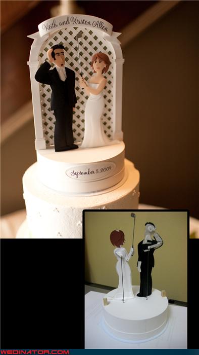 Wedinator - funny cake topper - funny wedding photos - Cheezburger
