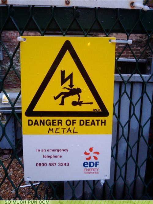 Puns - danger - Funny Puns - Pun Pictures - Cheezburger