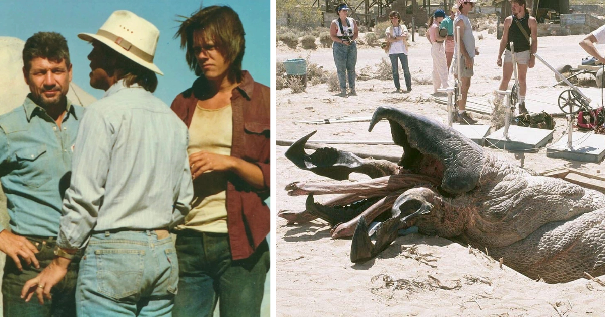 32 Behind-the-Scenes Photos from the Set of 'Tremors' - Geek Universe ...