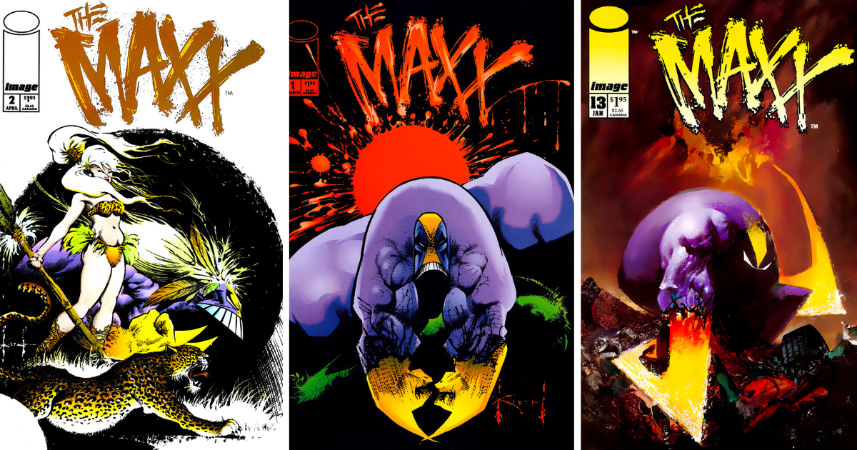 Take a Moment to Appreciate All 35 Covers of The Maxx Comic Book Series ...