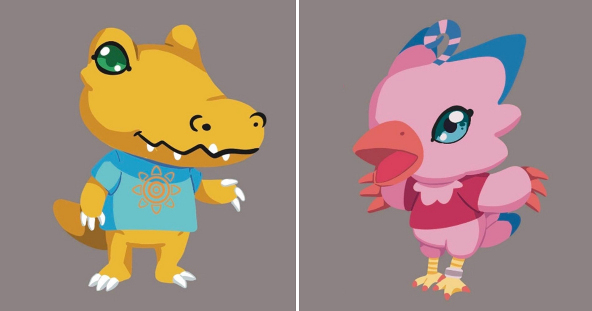 Do You Recognize Every Digimon Islander in This Animal Crossing Village ...
