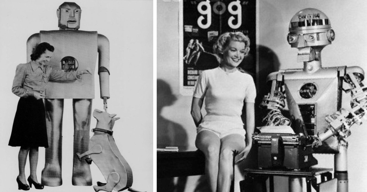 42 Retro Robots From the Past That Are Ridiculously Awkward - Geek ...