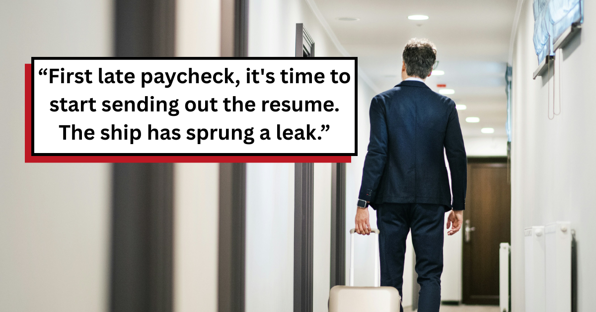 ‘Good worker quits, it signals to others it's time’: 15 Employees ...