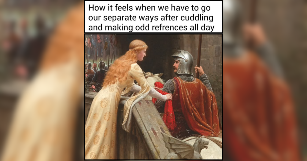 20 Romantic Classical Art Memes Illustrating the Ins and Outs of ...