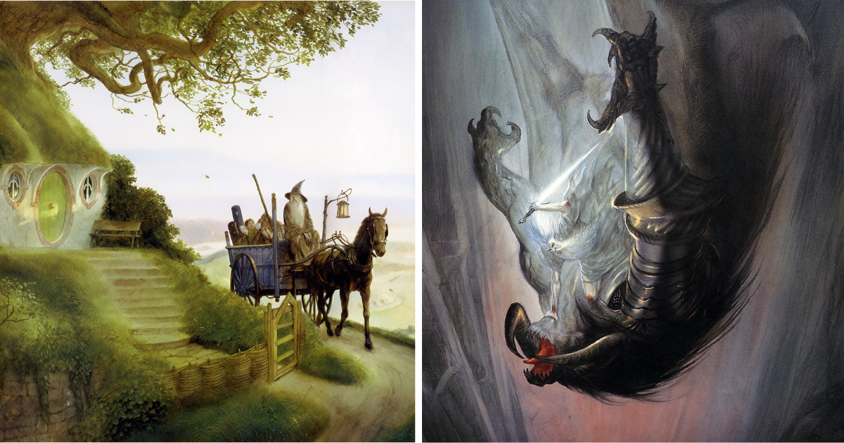 26 Stunning Lord of the Rings Concept Art Pieces by Alan Lee and John ...