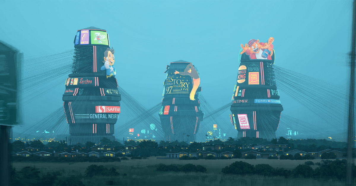 38 Moody Sci‑Fi Landscapes by Simon Stålenhag That Feel Like Nostalgia You Forgot You Had - Geek ...