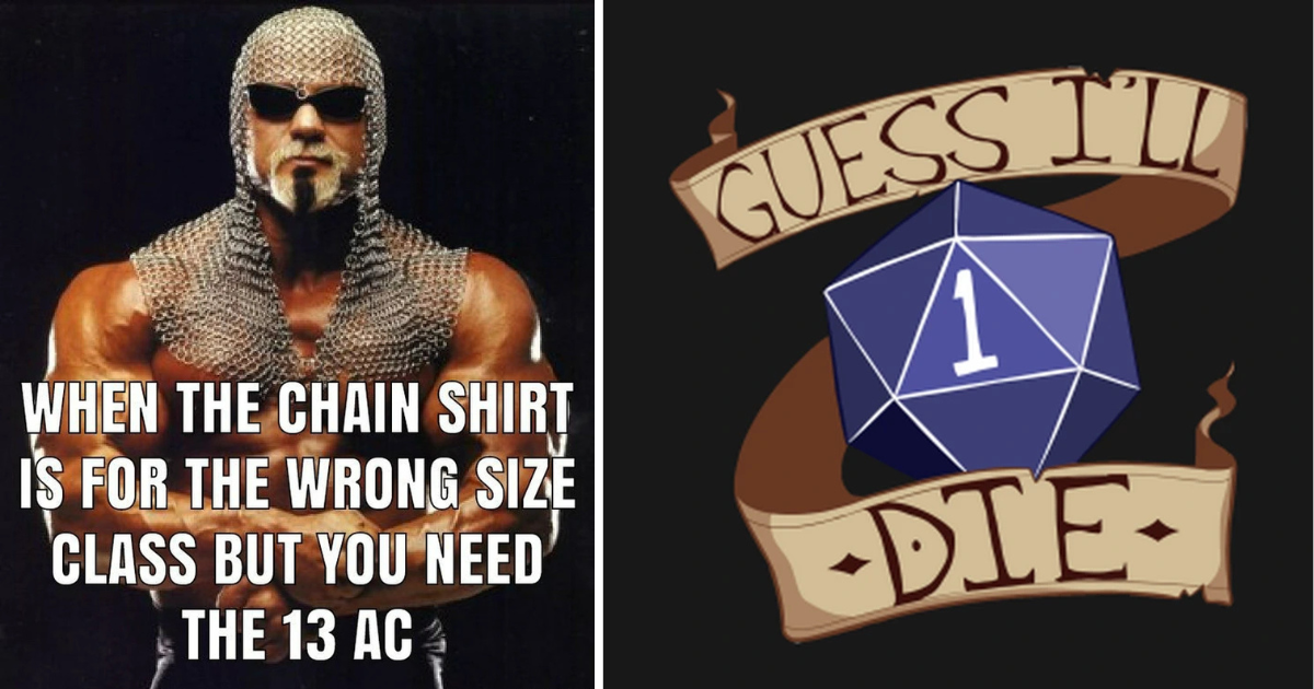 A Treasure Trove of 34 Dungeons & Dragons Memes for Dice-Rolling ...