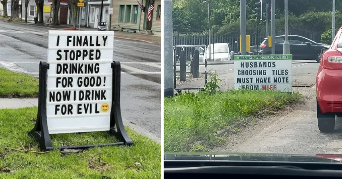 26 Hilariously Funny Signs That Didn’t Necessarily Try to Make You ...