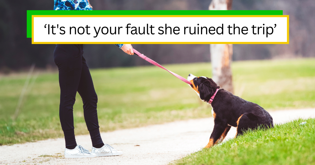 Daughter plans family vacation but forbids mother from bringing her ...