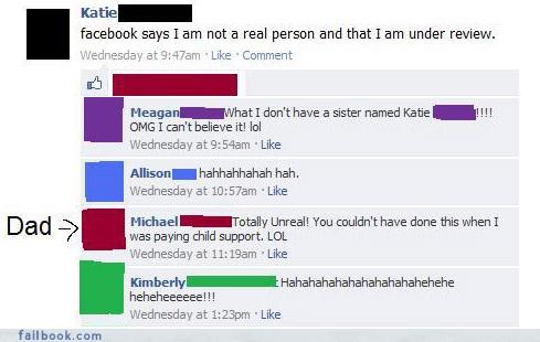 Failbook - awkward moments - Funny Facebook Fails - Failing On Facebook ...
