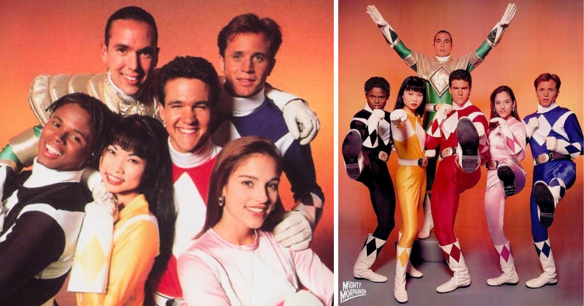 35 Publicity and Behind the Scenes Shots of the Original Power Rangers ...