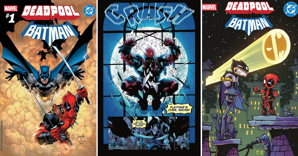 Deadpool/Batman #1 Drops This Week - Check Out These Wild Cover ...