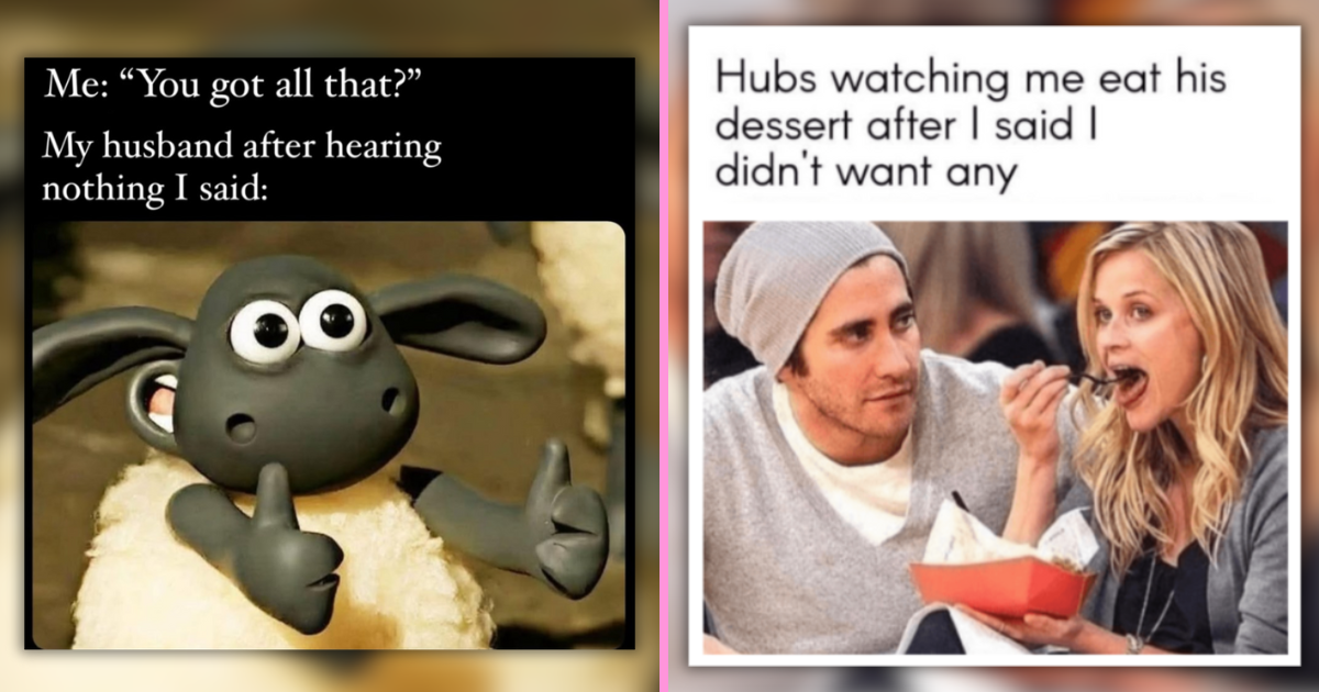 25 Husband and Wife Memes for Married Couples Whose Love Language is ...