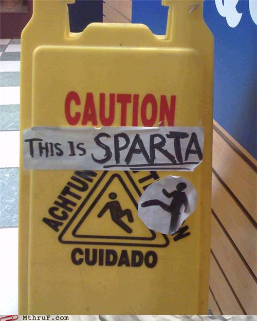 CLASSIC: Slippery Sparta - Monday Thru Friday - job fails