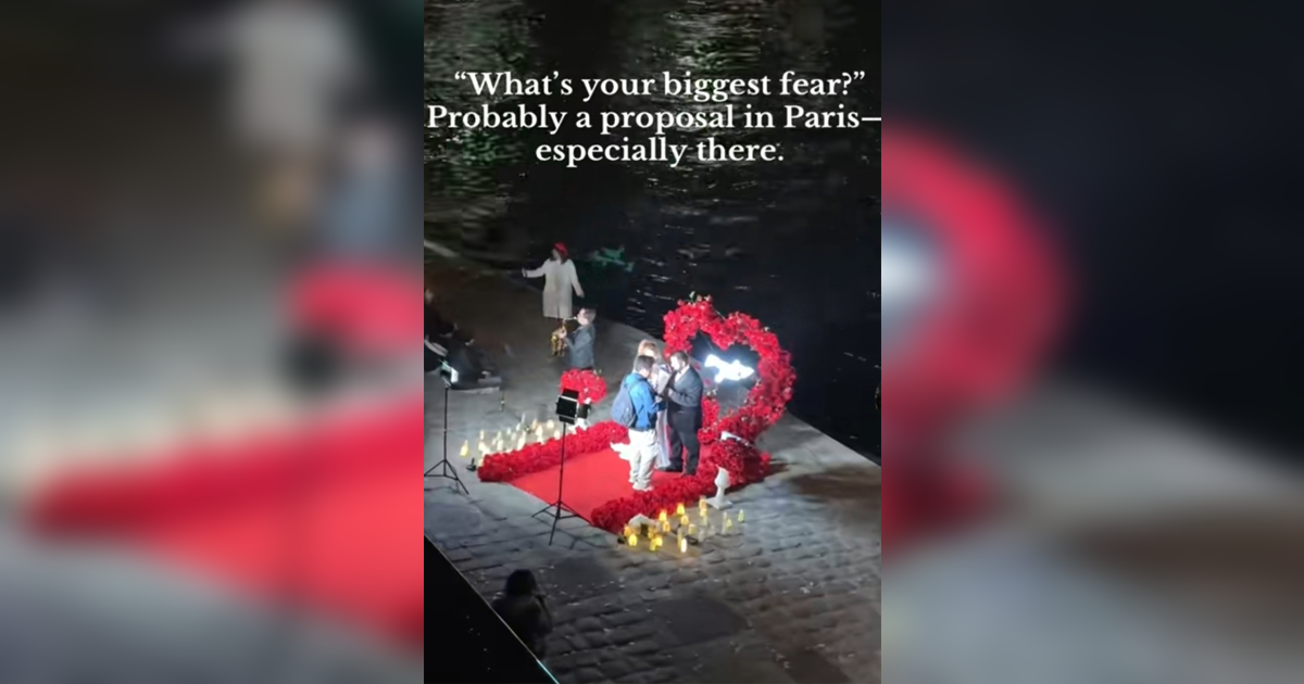 'It's like a proposal drive thru': Onlooker denounces queue of proposal ...