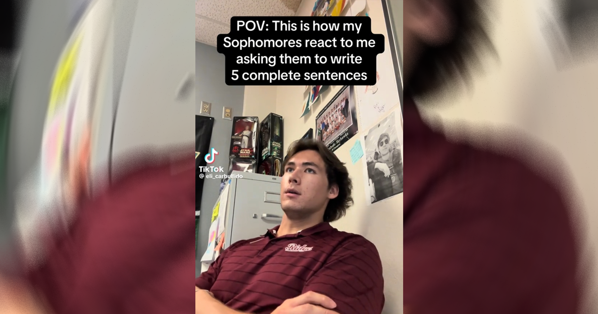 'Can we do 4?': High school sophomore students complain to teacher ...
