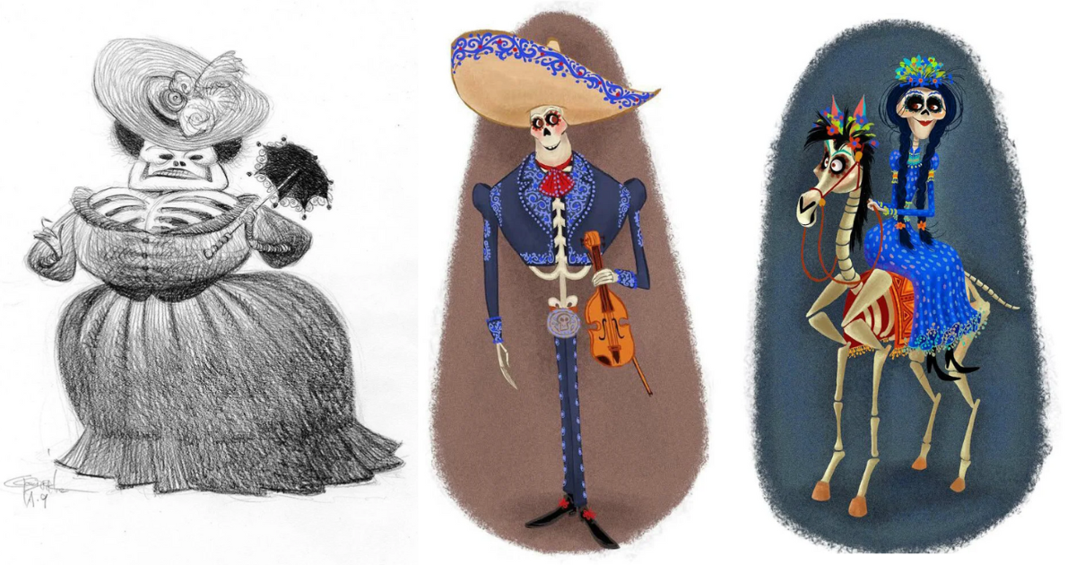 Celebrate Dia de Los Muertos with Pixar's Coco Concept Art to Light Up ...