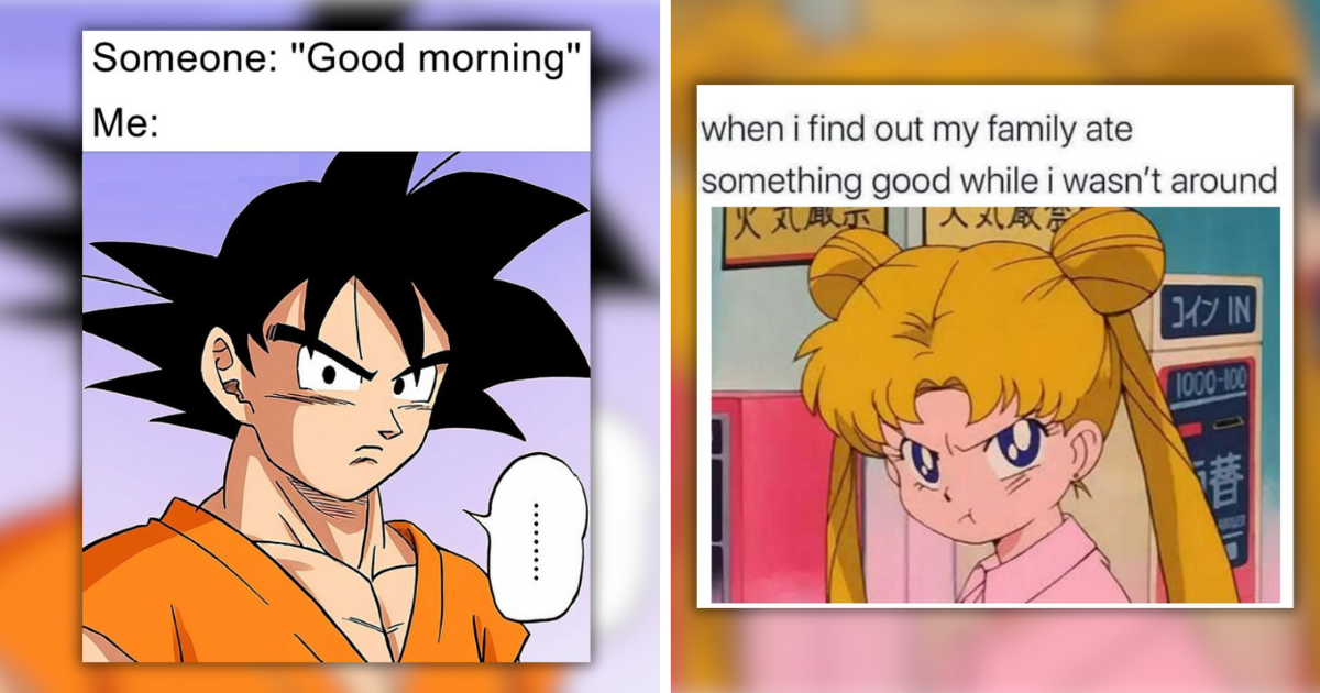 90s Anime Memes for OG Otakus Who Grew Up with Goku and Usagi on ...
