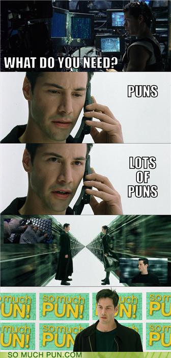 Puns - the matrix - Funny Puns - Pun Pictures - Cheezburger