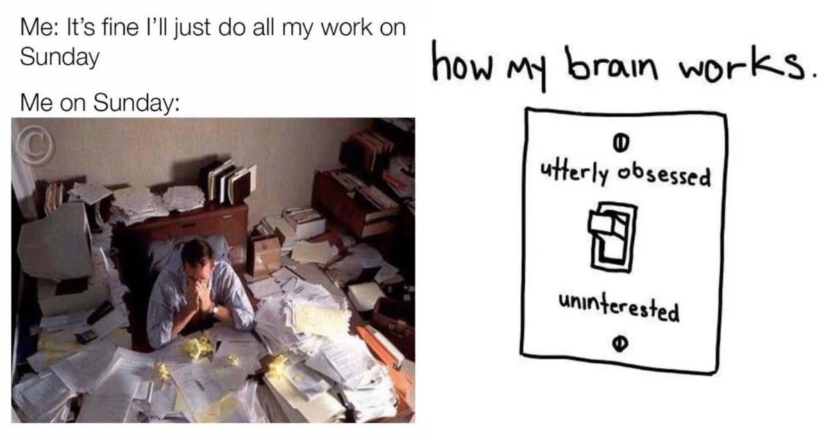 31 ADHD Memes for People Who Get Easily Distracted and Never Finish The ...