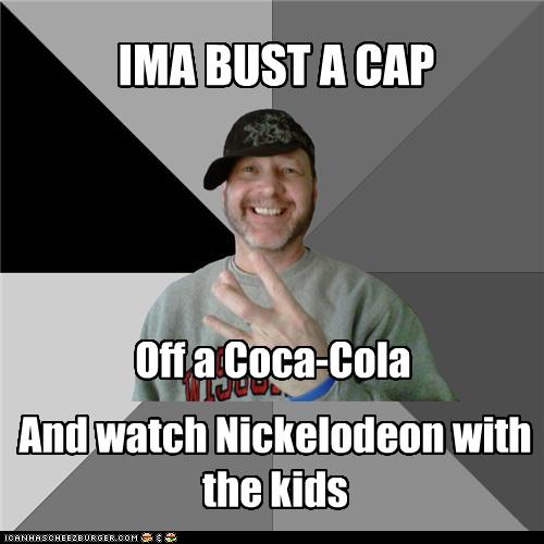 Hood Dad: I'MA BUST A CAP - Memebase - Funny Memes