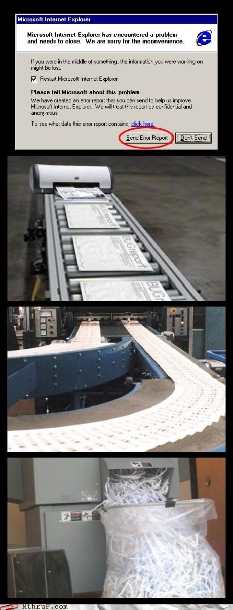 Stop The Presses! - Monday Thru Friday - job fails