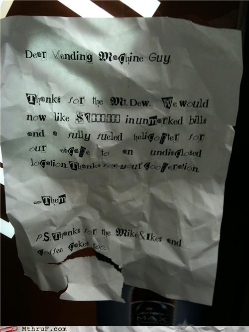 The Vending Machine Is a Festering Pustule of Evil and Aggression ...