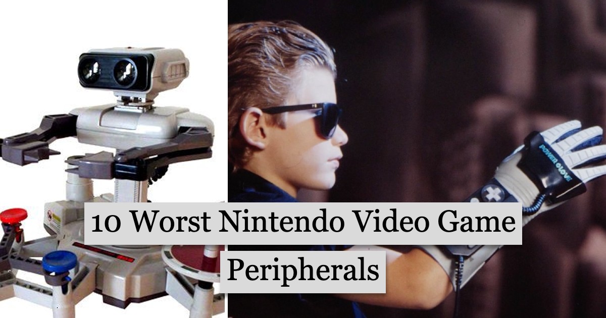10 Worst Nintendo Video Game Peripherals - FAIL Blog - Funny Fails