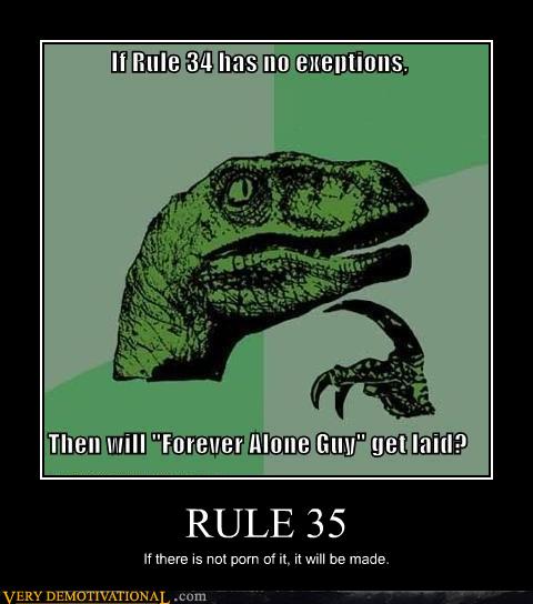 RULE 35 - Very Demotivational - Demotivational Posters | Very ...