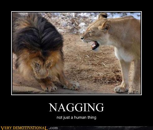 NAGGING - Very Demotivational - Demotivational Posters | Very ...