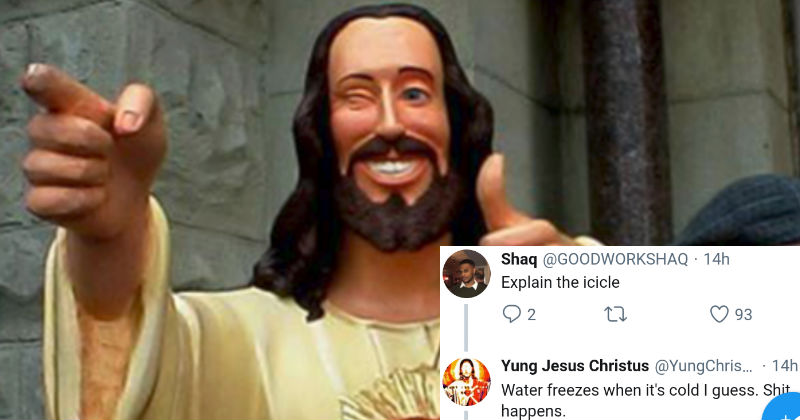 Jesus Parody Account's Explaining Stuff On Twitter And The Results Are ...