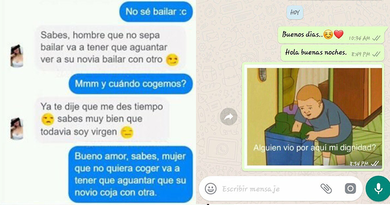 Típico: estás triste pero aparece una lista de conversaciones sad justo ...