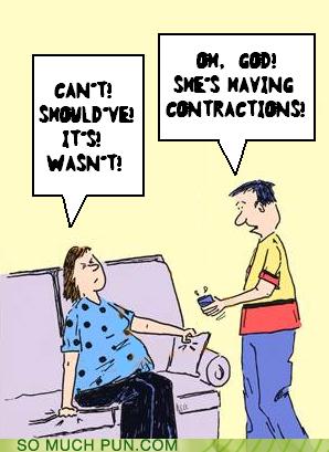 Puns - pregnancy - Funny Puns - Pun Pictures - Cheezburger