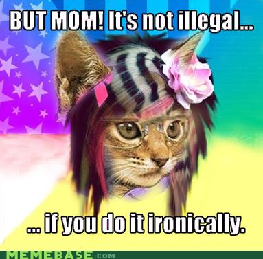 Hipster Kitty-Wolf - Memebase - Funny Memes