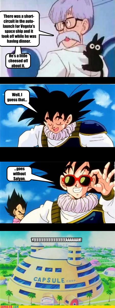 Web Comics - Dragon Ball Z - 4koma comic strip, webcomics, web comics ...