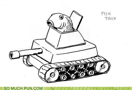 Puns - tank - Funny Puns - Pun Pictures - Cheezburger