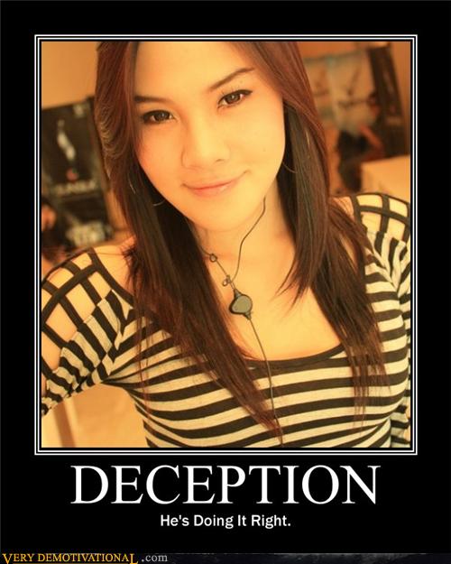DECEPTION - Very Demotivational - Demotivational Posters | Very ...