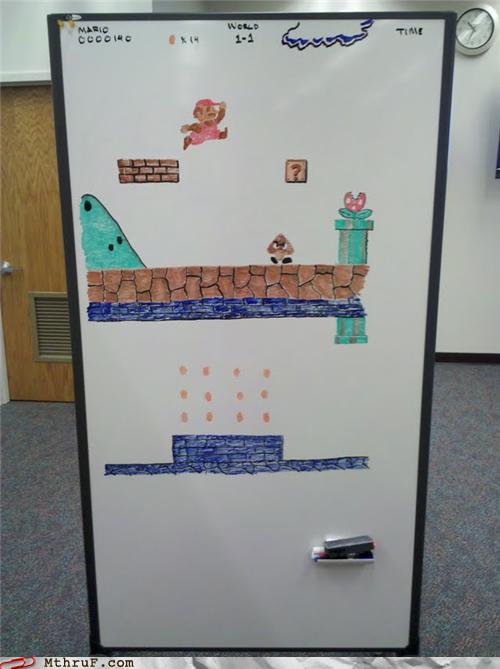 Putting The Whiteboard To Good Use - Monday Thru Friday - job fails