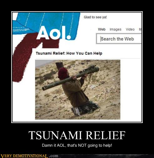 TSUNAMI RELIEF - Very Demotivational - Demotivational Posters | Very ...