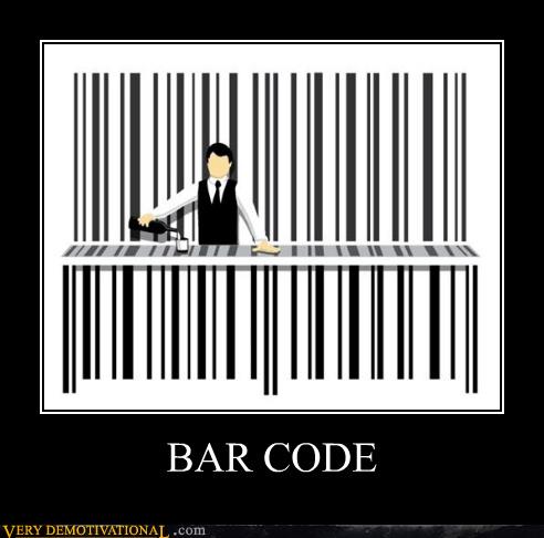 BAR CODE - Very Demotivational - Demotivational Posters | Very ...