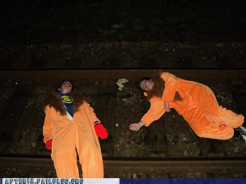 Advice: Never Pass Out on Train Tracks - After 12 - funny pictures ...