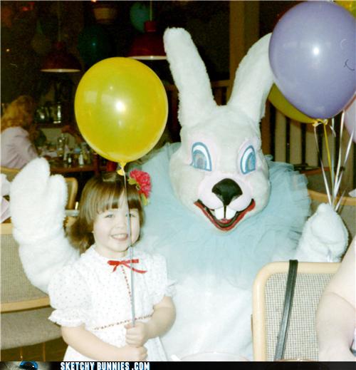 Easter - sketchy bunnies