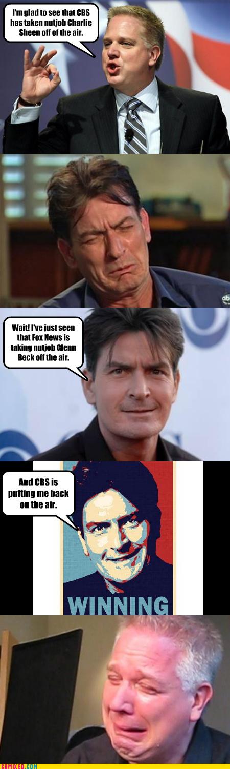 Charlie Sheen Always Winning - Web Comics - 4koma comic strip ...