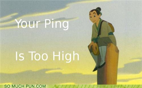 Puns - mulan - Funny Puns - Pun Pictures - Cheezburger