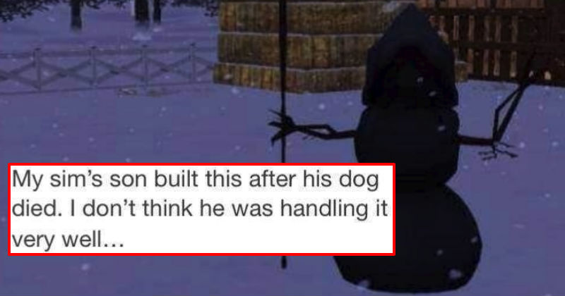 12 Moments From The Sims Thatll Tickle Your Dark Humor Funny Bone
